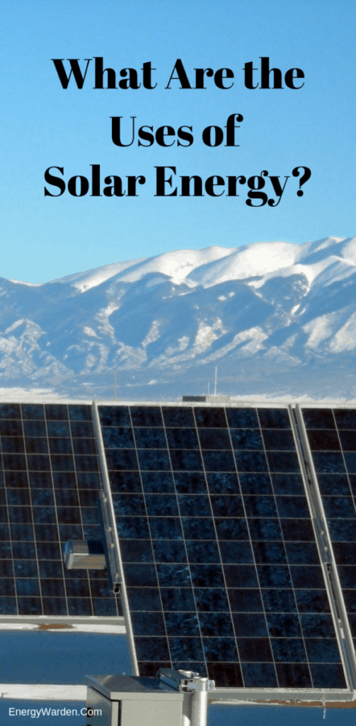 uses of solar energy in daily life - Energy Warden